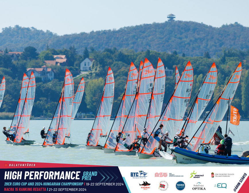 Today, races were held on two courses at the High Performance Grand Prix.